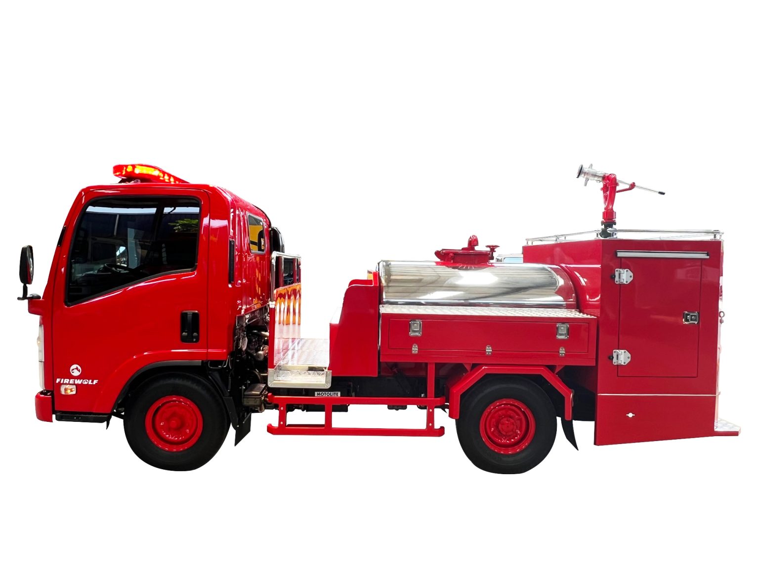 Isuzu QLR77 Mini Fire Fighting Tanker with 1000 Liters Water capacity ...