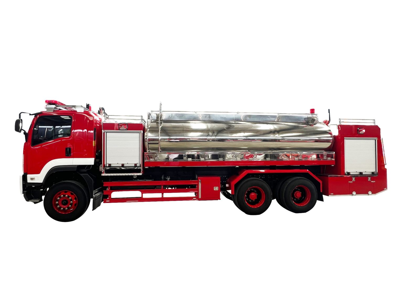 Isuzu FVM 10 Wheeler Stainless Steel Fire Fighting Tanker with 12,000 ...
