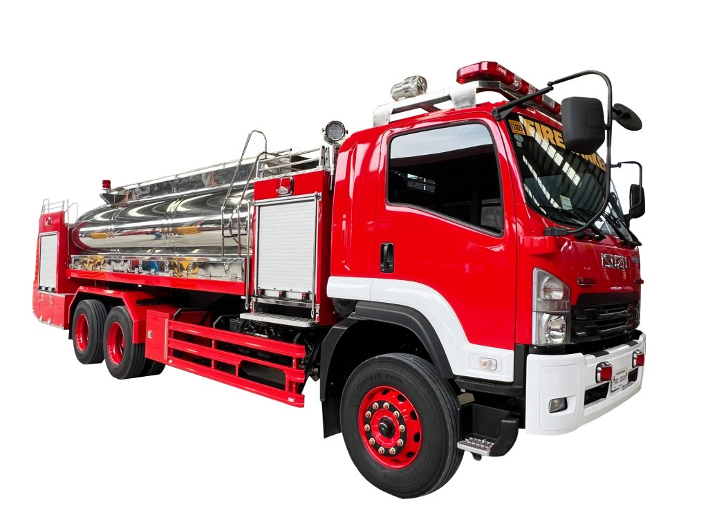 Isuzu FVM 10 Wheeler Stainless Steel Fire Fighting Tanker with 12,000 ...