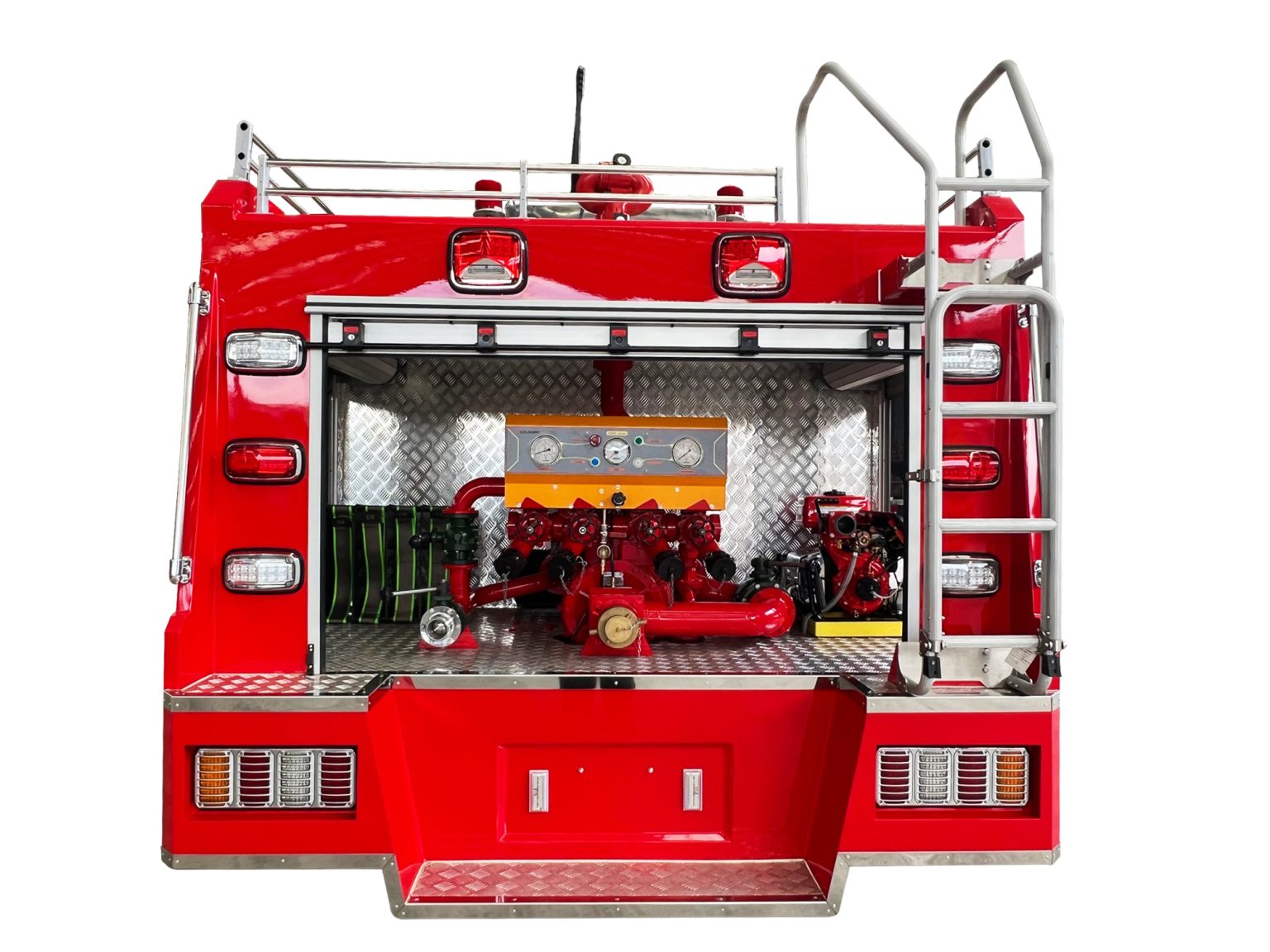 Isuzu FVM 10 Wheeler Stainless Steel Fire Fighting Tanker with 12,000 ...