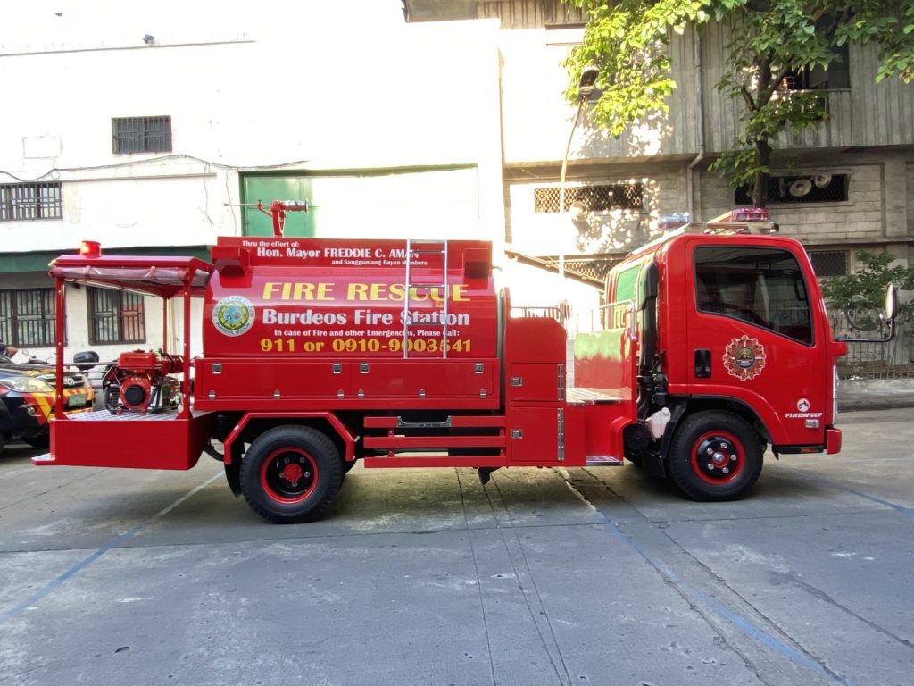 Isuzu NMR85 Tanker Type “Budget” Fire Truck 2000 Liters Painted Water ...